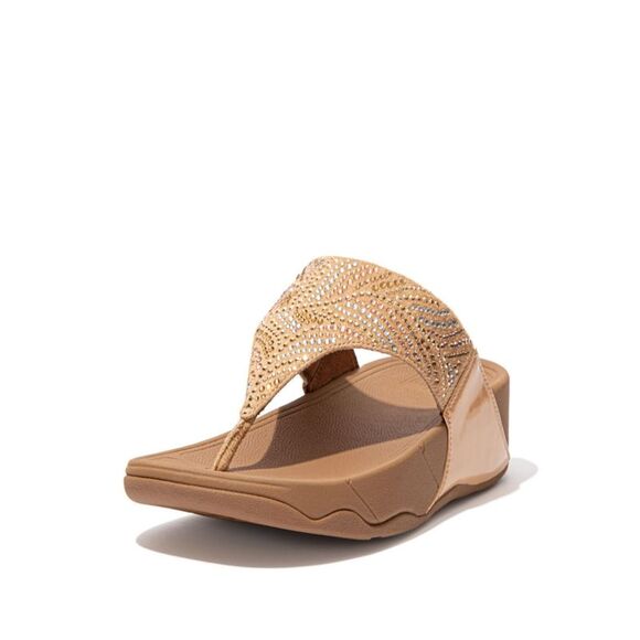 FIT FLOP | Shoes | Fit Flop Womens Beige Feather Lulu Crystal Feather ...